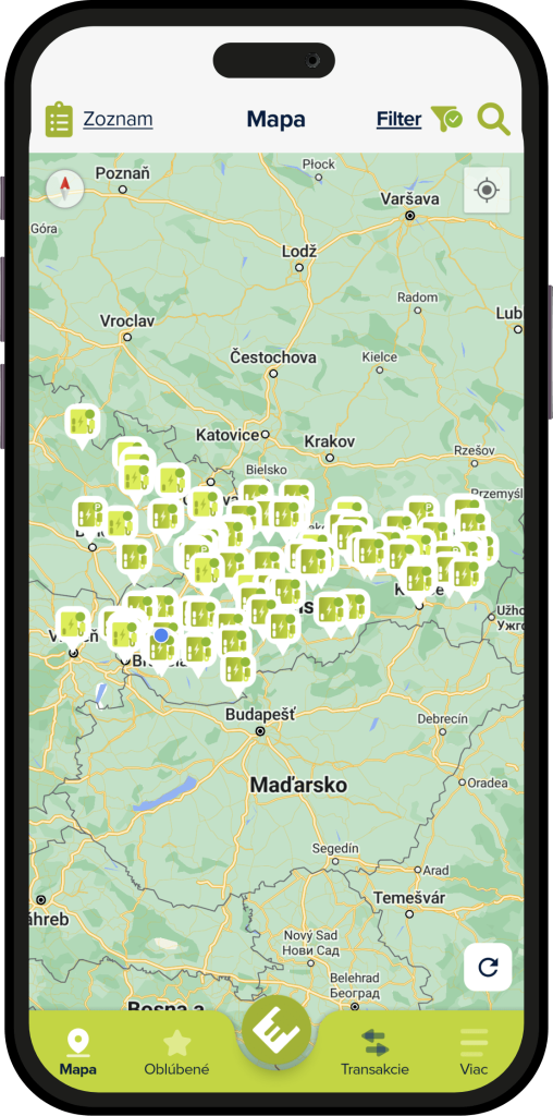 Sieť nabíjacích staníc - Ejoin